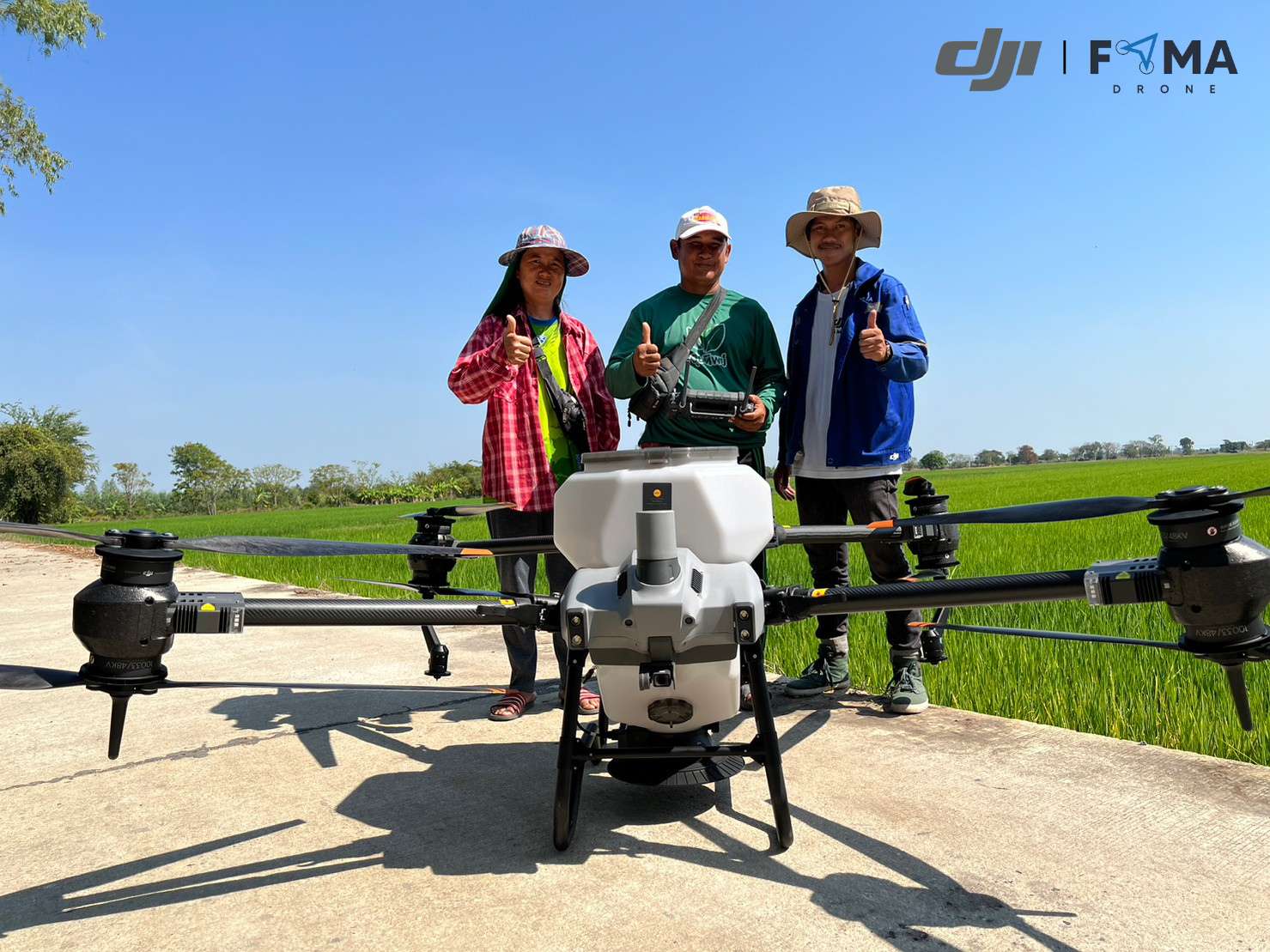โดรนเกษตร DJI AGRAS T40 ขนาด 40 ลิตร - FamaDrone ราคาพิเศษ*